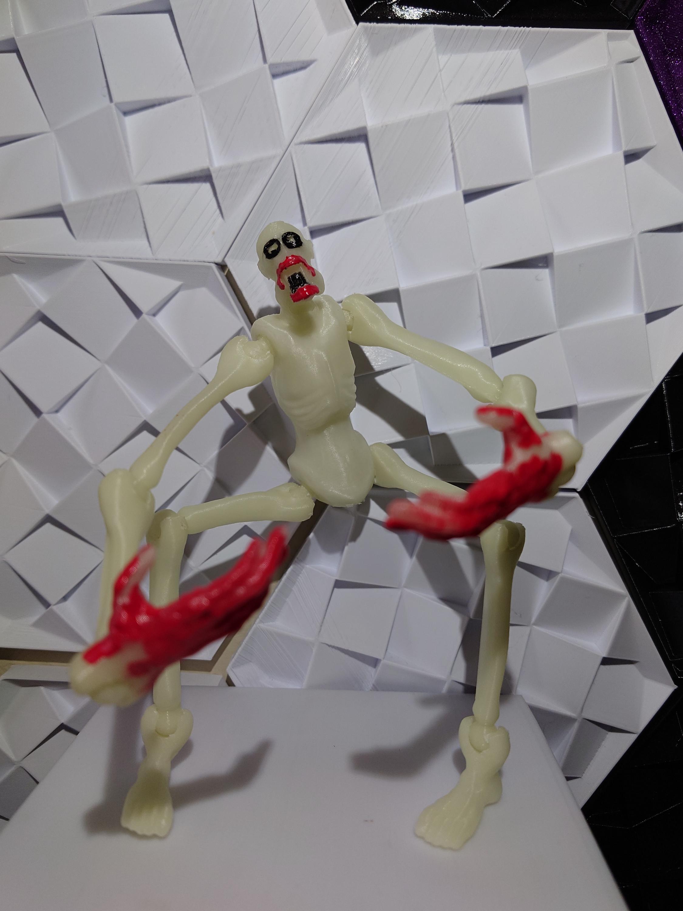 Trevor Henderson SCP - 096 Modest, Shy - Articulated Glow in the Dark ...