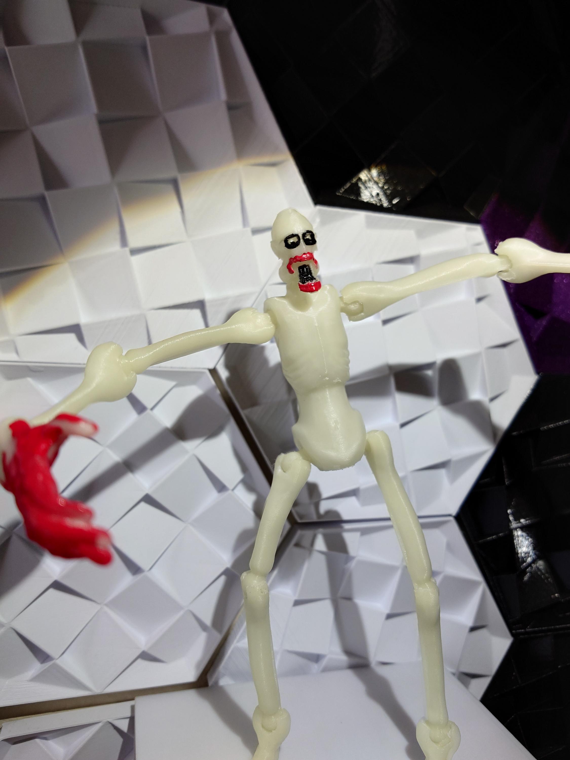 Trevor Henderson SCP - 096 Modest, Shy - Articulated Glow in the Dark ...