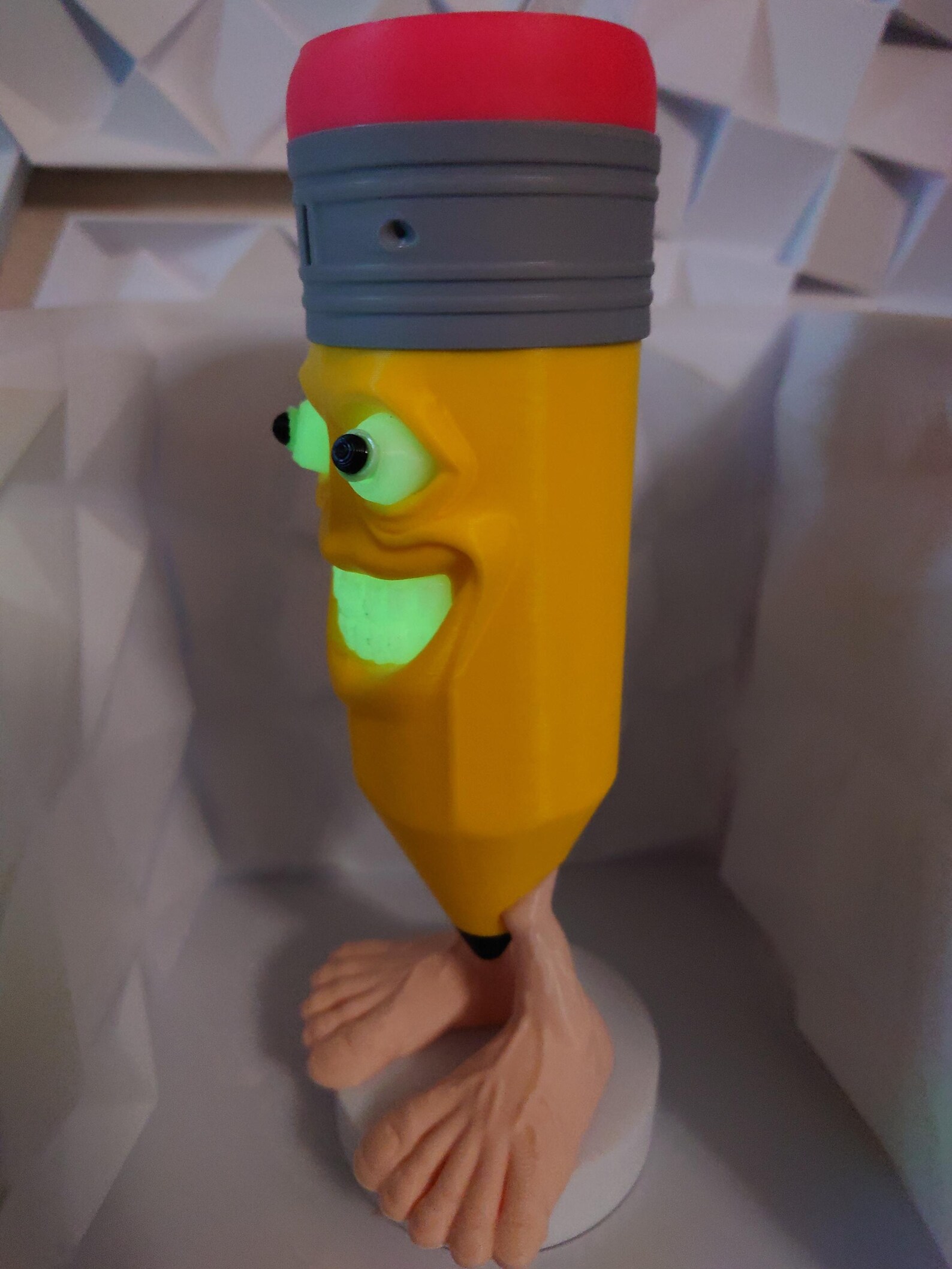 Pak Rahmat Mamar Figurine – 3D Printed Desk Toy Glow in the Dark Over 8 ...