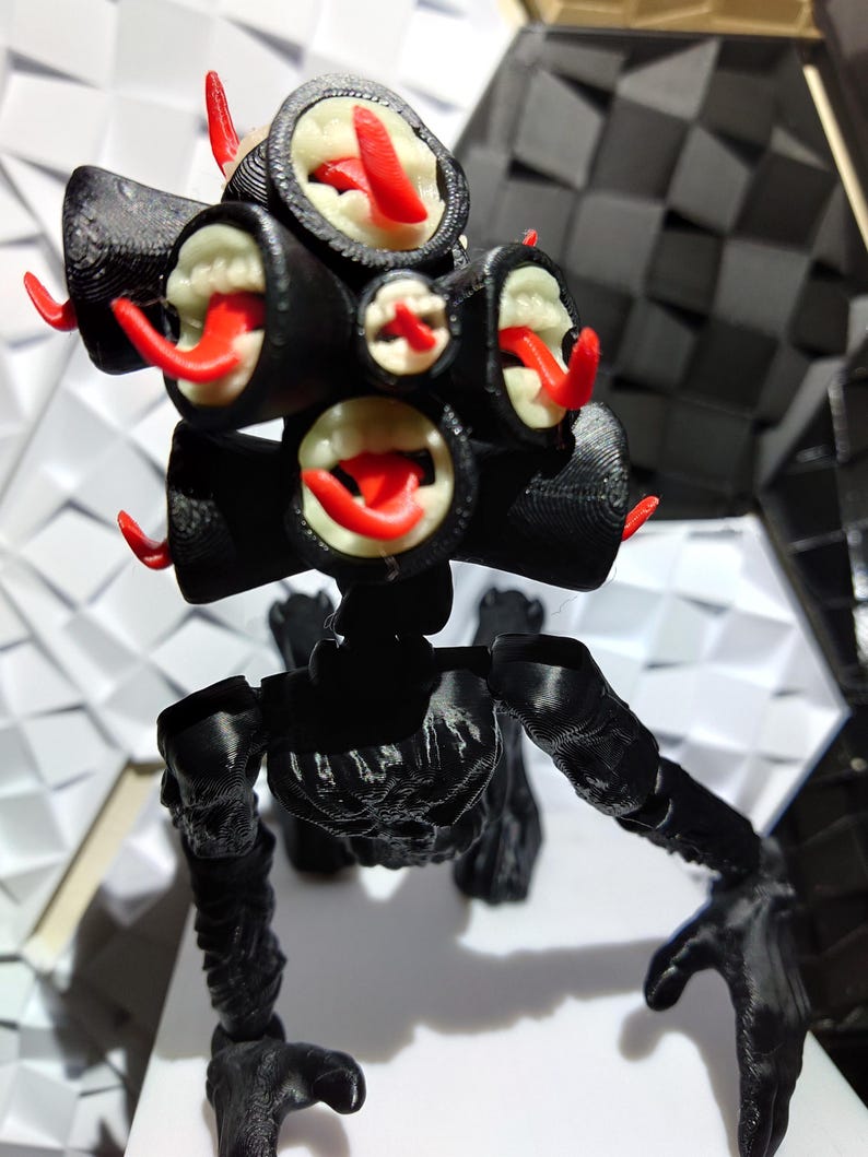 Dark Sirens Head Doll: Glow-in-the-dark Nightmare Edition - Etsy