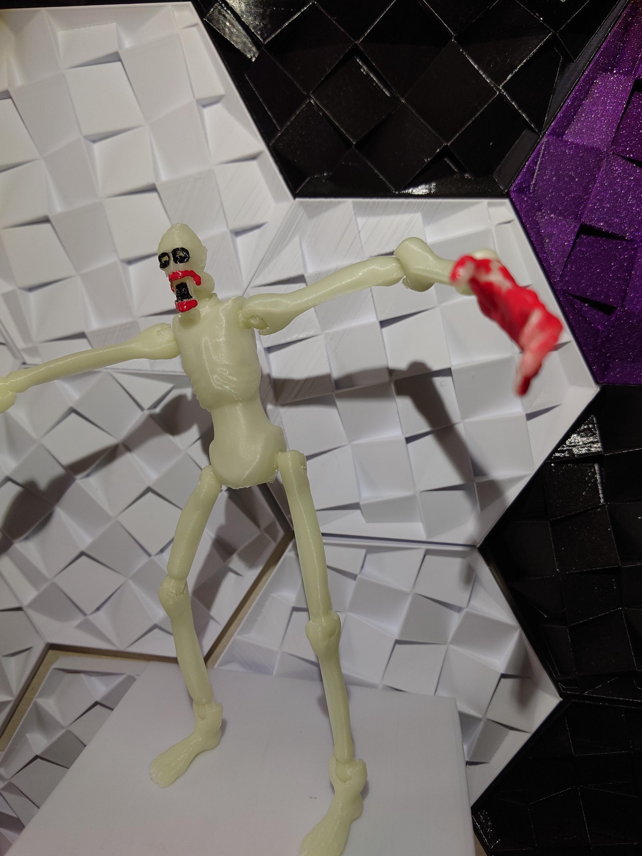 Trevor Henderson SCP - 096 Modest, Shy - Articulated Glow in the Dark ...
