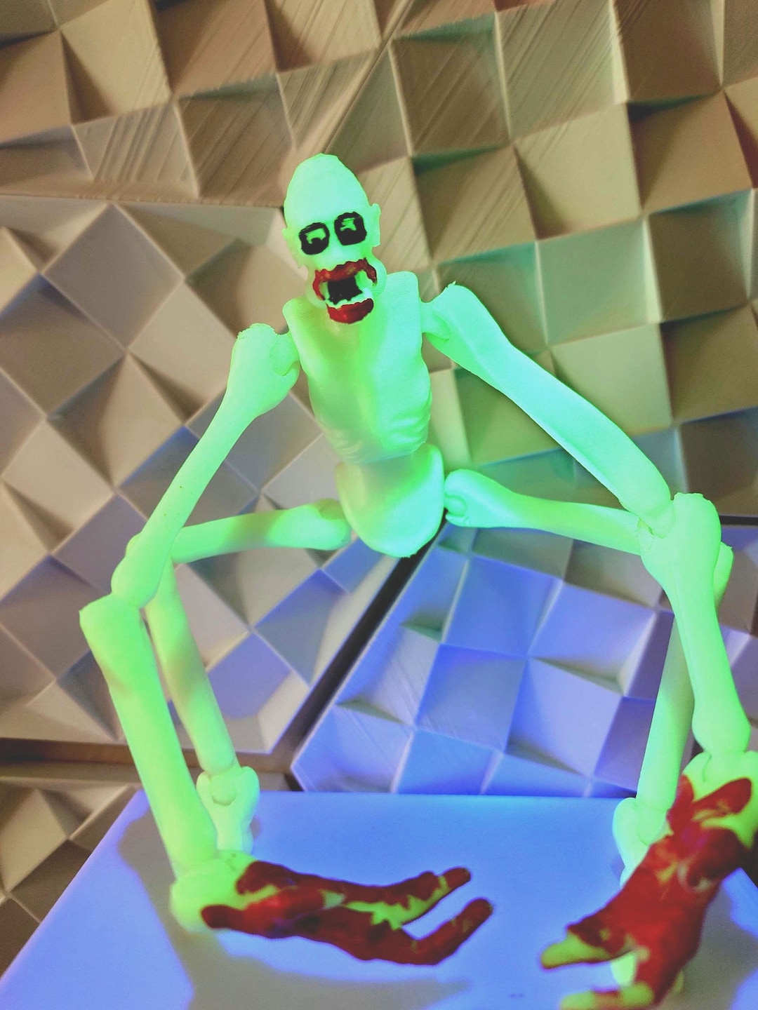 Trevor Henderson SCP - 096 Modest, Shy - Articulated Glow in the Dark ...