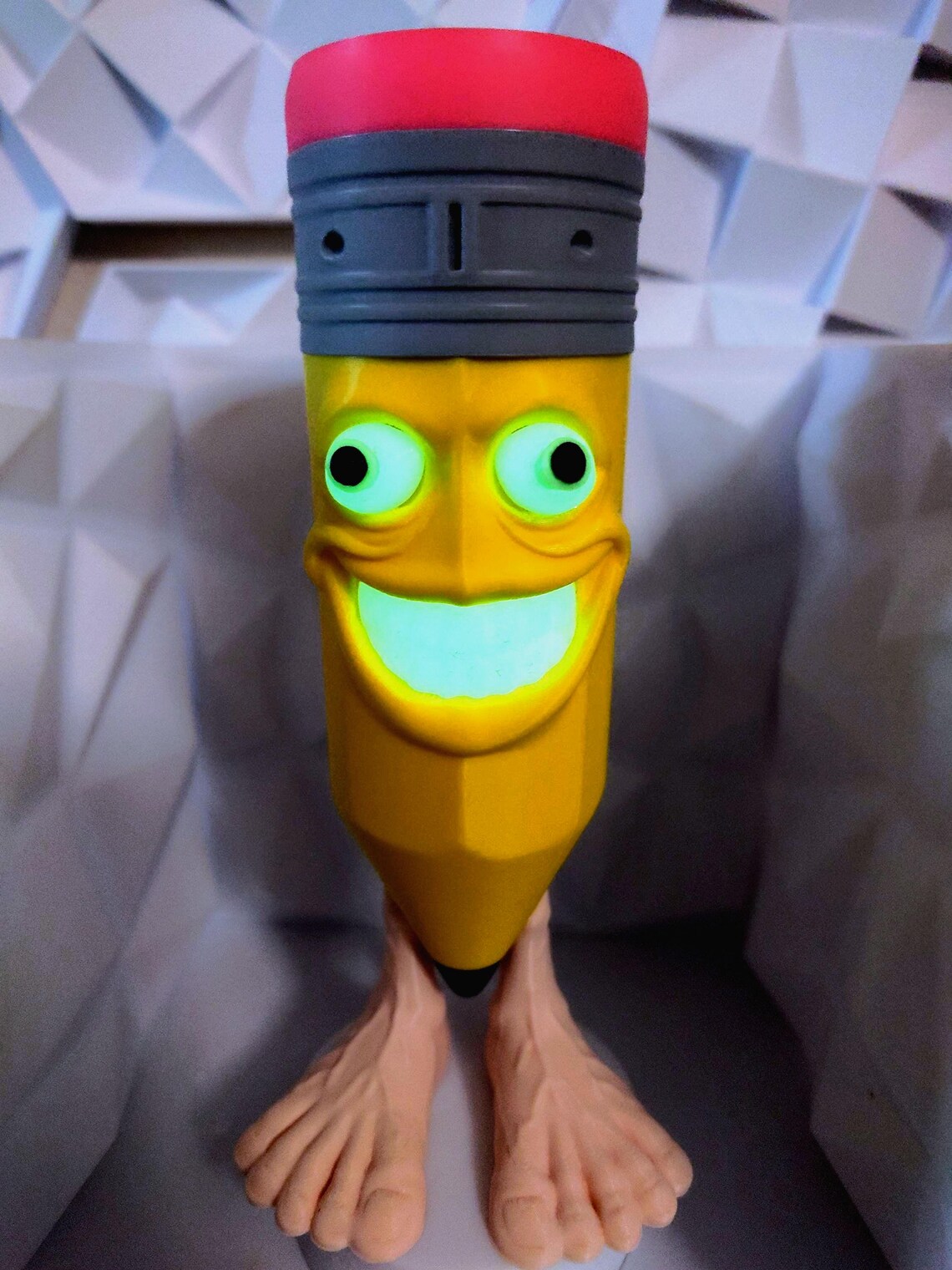 Pak Rahmat Mamar Figurine – 3D Printed Desk Toy Glow in the Dark Over 8 ...