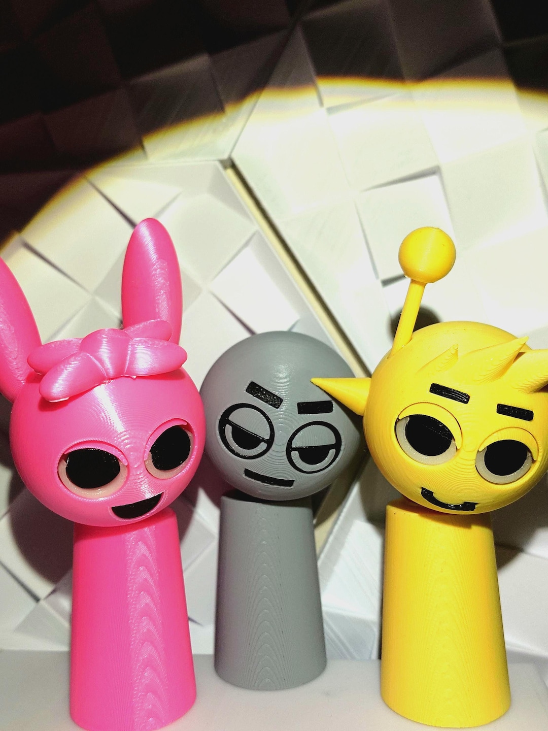 Sprunki Incredibox Set of 3 Pack 7 - Glow in the Dark - Etsy