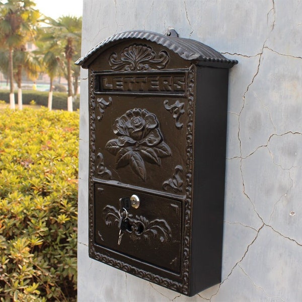 Cast Iron Mailbox - Etsy
