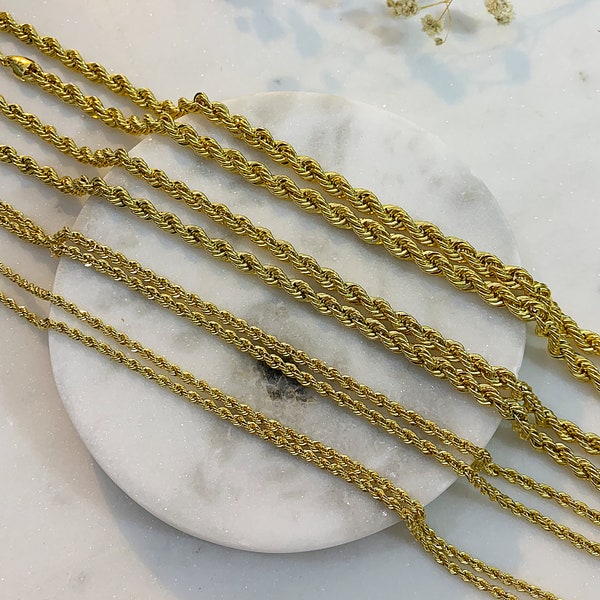 Heavy Rope Chain - Etsy