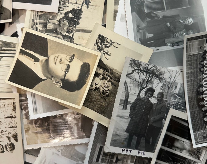 40 Antique Vintage Snapshot Photos - Vintage Photos - Junk Journal ...