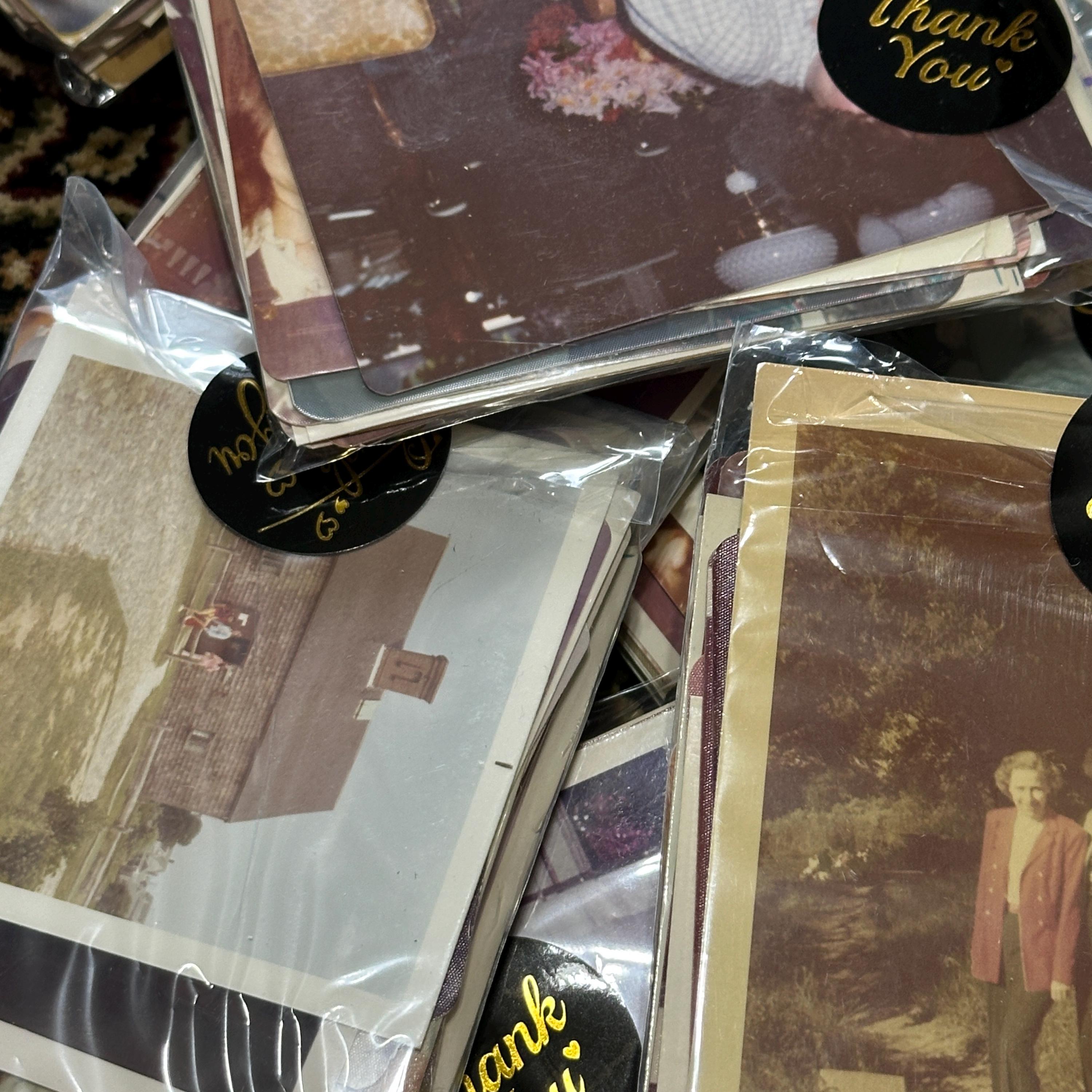 100 Boring/bad VINTAGE COLOR PHOTOS Lot of Original Snapshots White ...