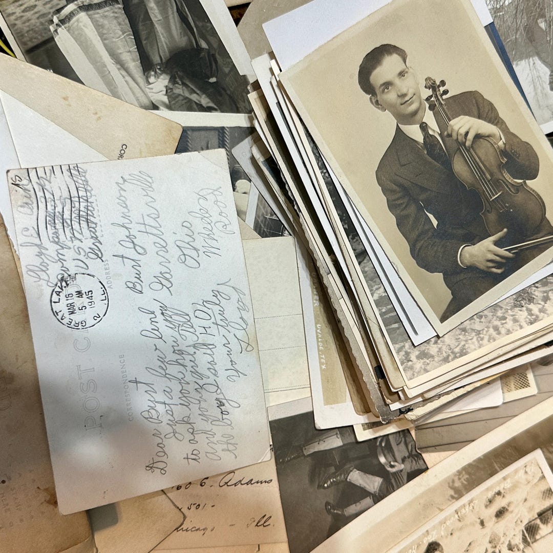 REAL PHOTO POSTCARDS Set of 10 Variety Lot **portraits & People ...