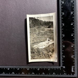 Dramatic Mood - Vintage Photo - Swooning Woman Sleeping in Bikini ...