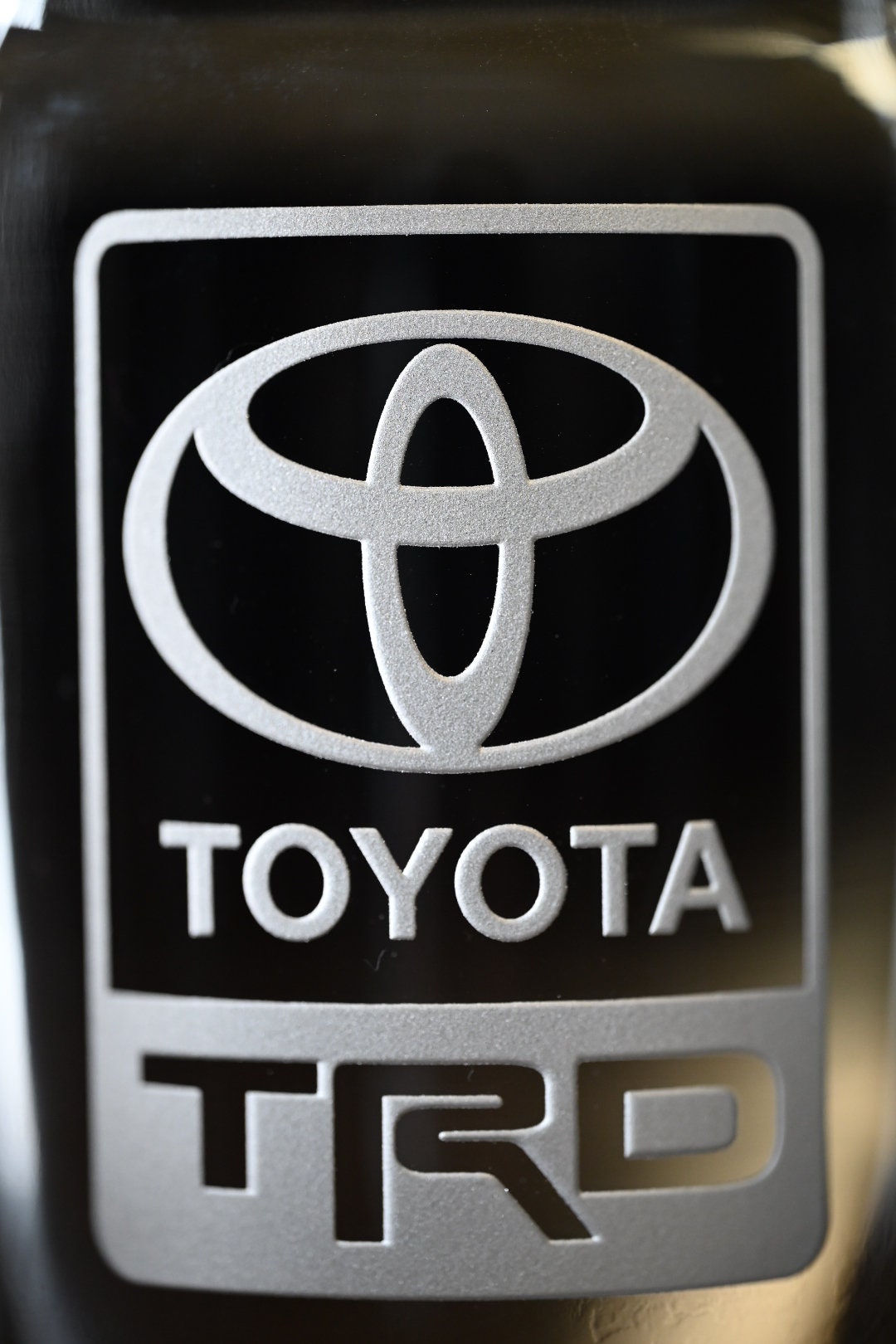 Toyota TRD Beer Can Glass, Deep Etched Toyota Glass, Toyota Gift ...