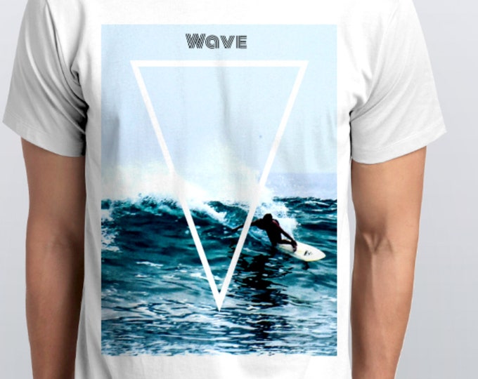 Blue Wave - Tee - Etsy