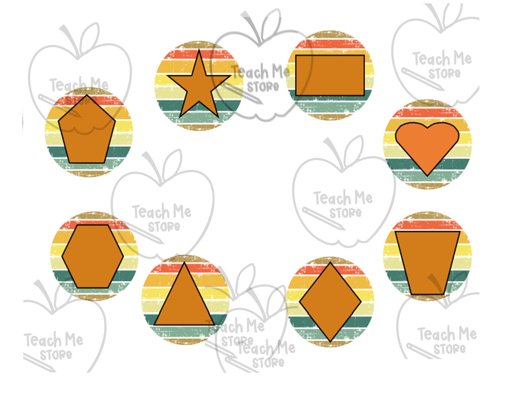 Dino Shapes- Preschool Learning Activity | Shape Match - Etsy