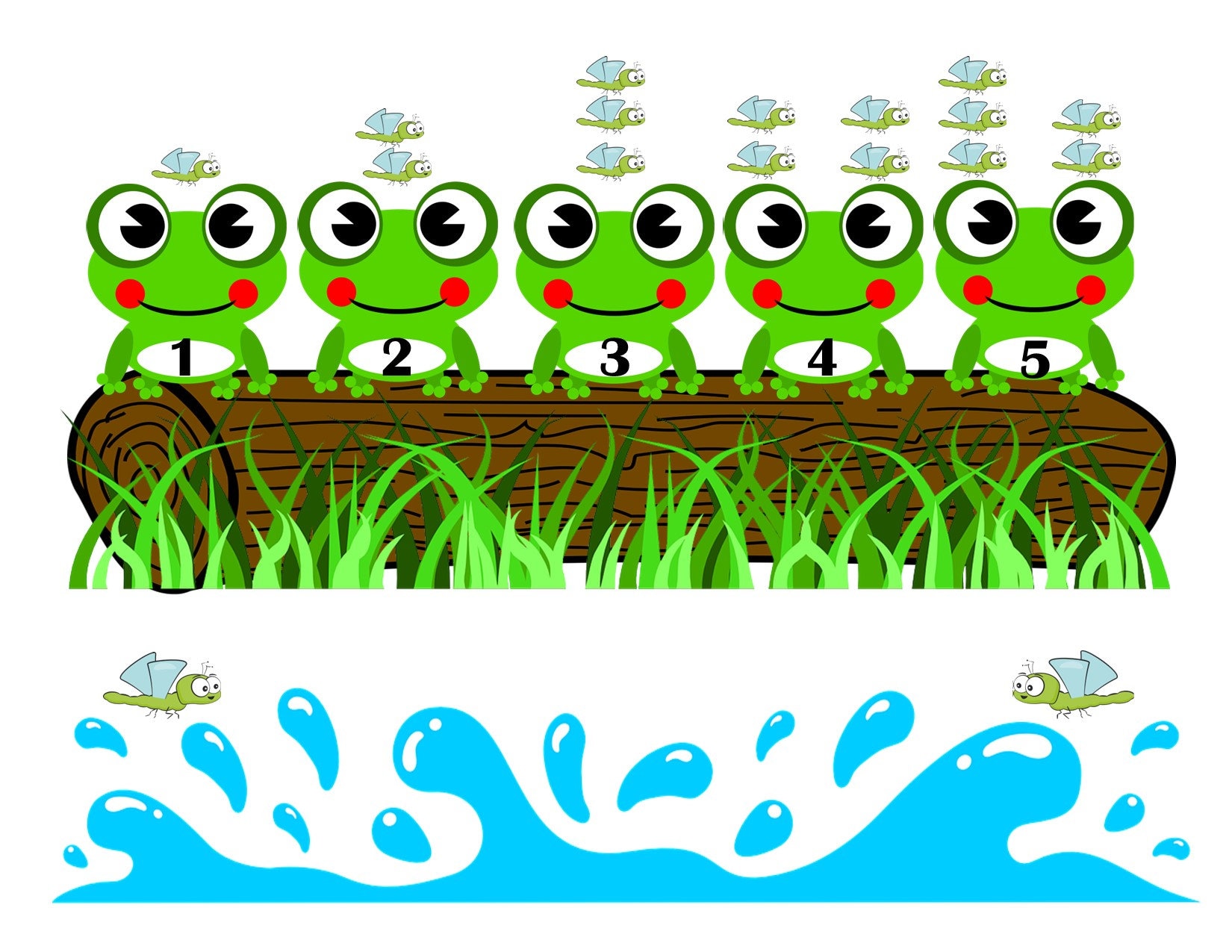 Speckled Log Clip Art