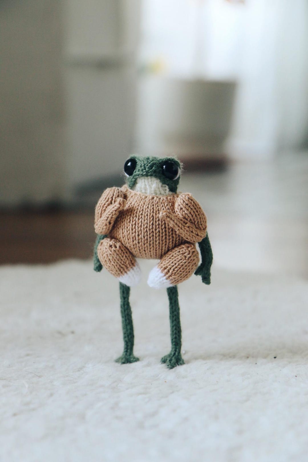 DIGITAL PATTERN Roasted Turkey Outfit for Frog Knitting Pattern for ...