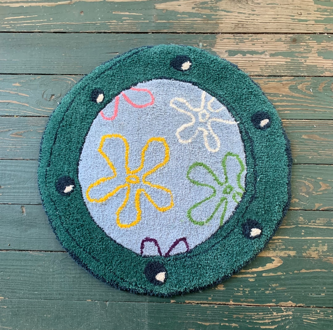 Spongebob Porthole Hand Tufted Rug - Etsy