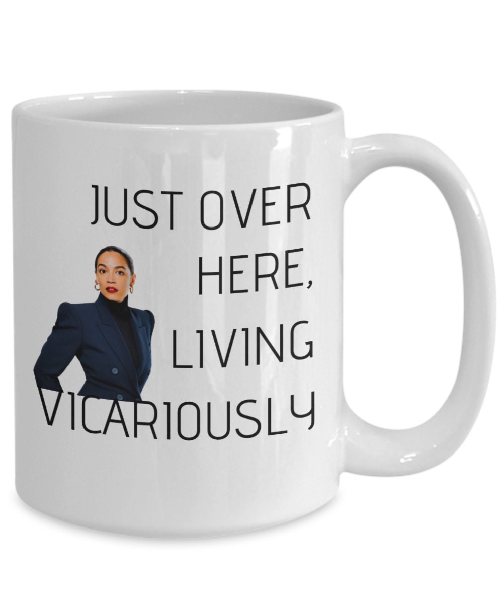 AOC Coffee Mug, Alexandria Ocasio Cortez Fan, 2024 - Etsy