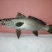 Wood Carved Fish Figure. Wooden Carved Fish. Hunted Fish Sculpture ...