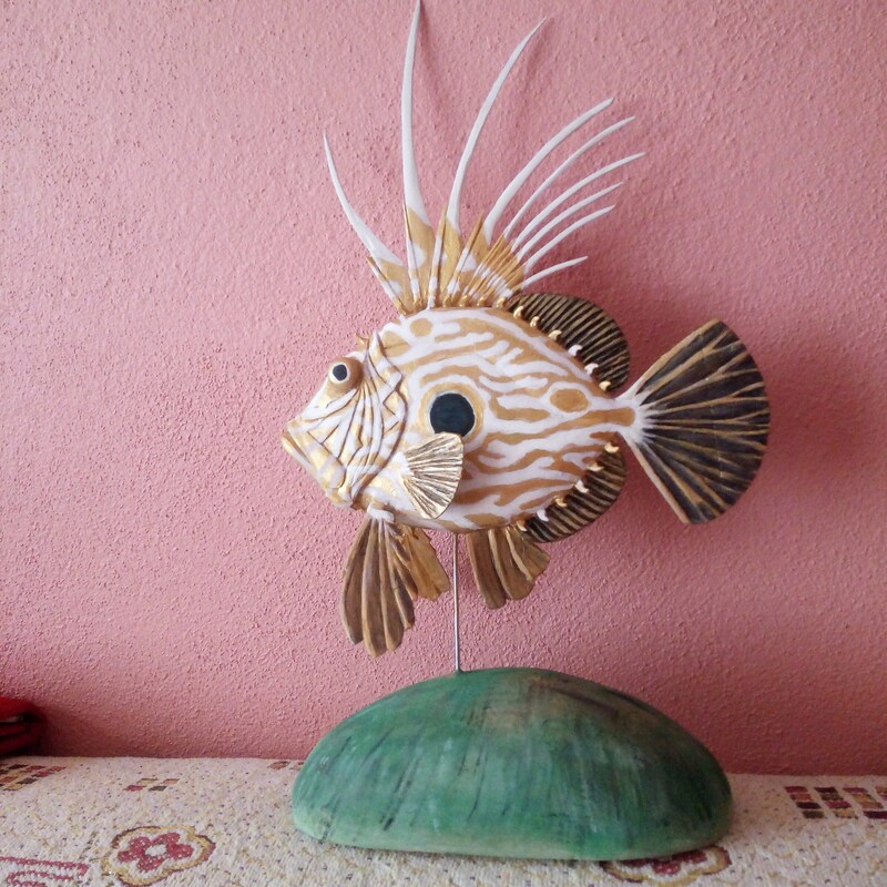 Fish Carving - Etsy