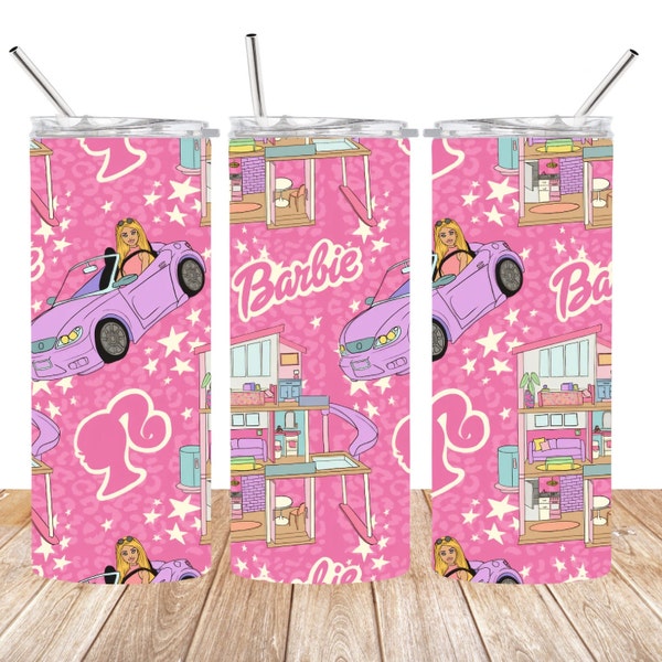 Barbie Stainless Steel Tumbler - Etsy