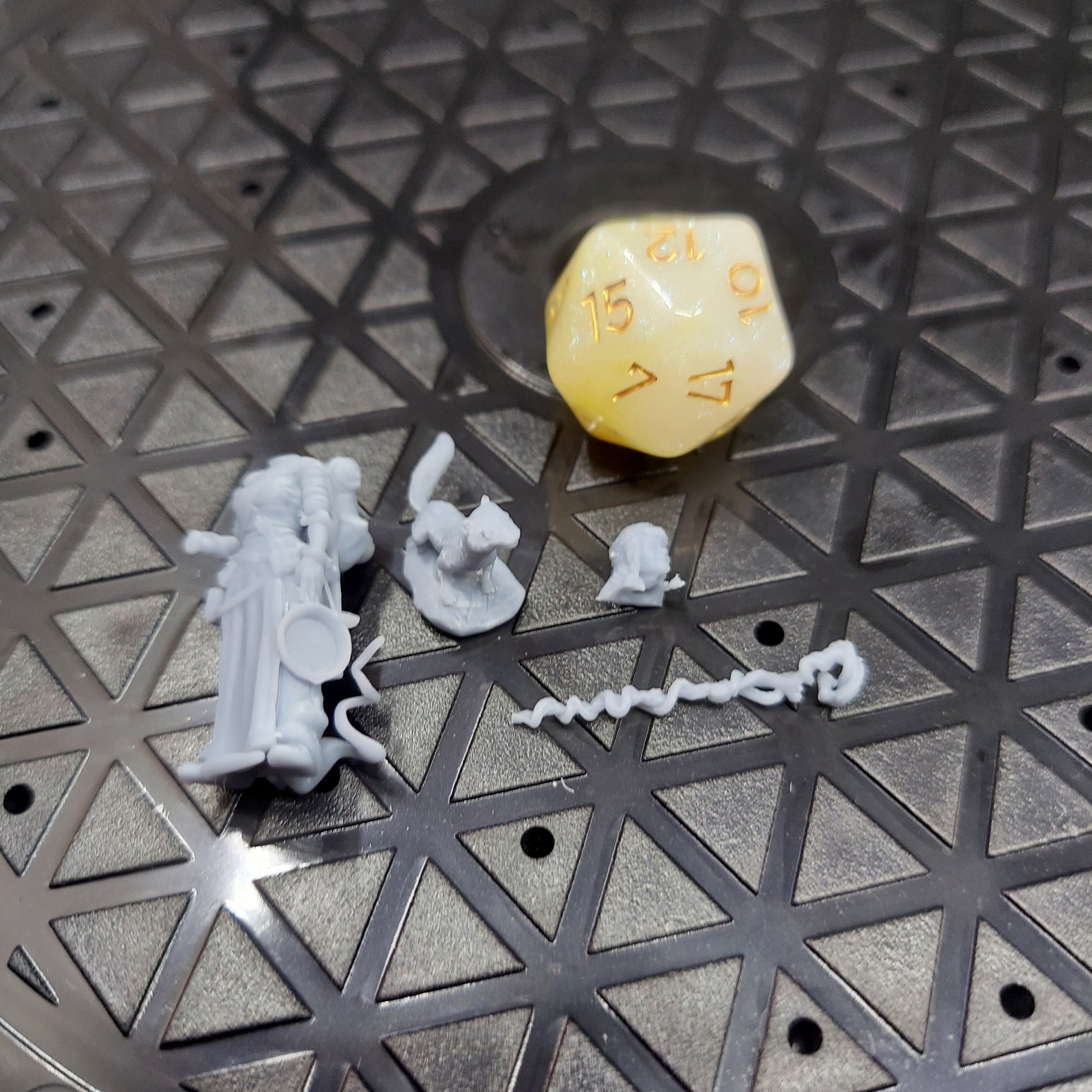 Female Halfing Druid 32mm Dnd Miniature - Etsy