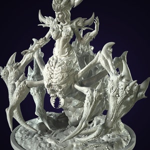 Spider Queen Miniature for Dungeons and Dragons Dnd and Tabletop Gaming ...
