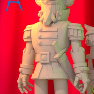 Nutcracker Dragon Dungeons and Dragons Miniature for Ttrpgs Tabletop ...