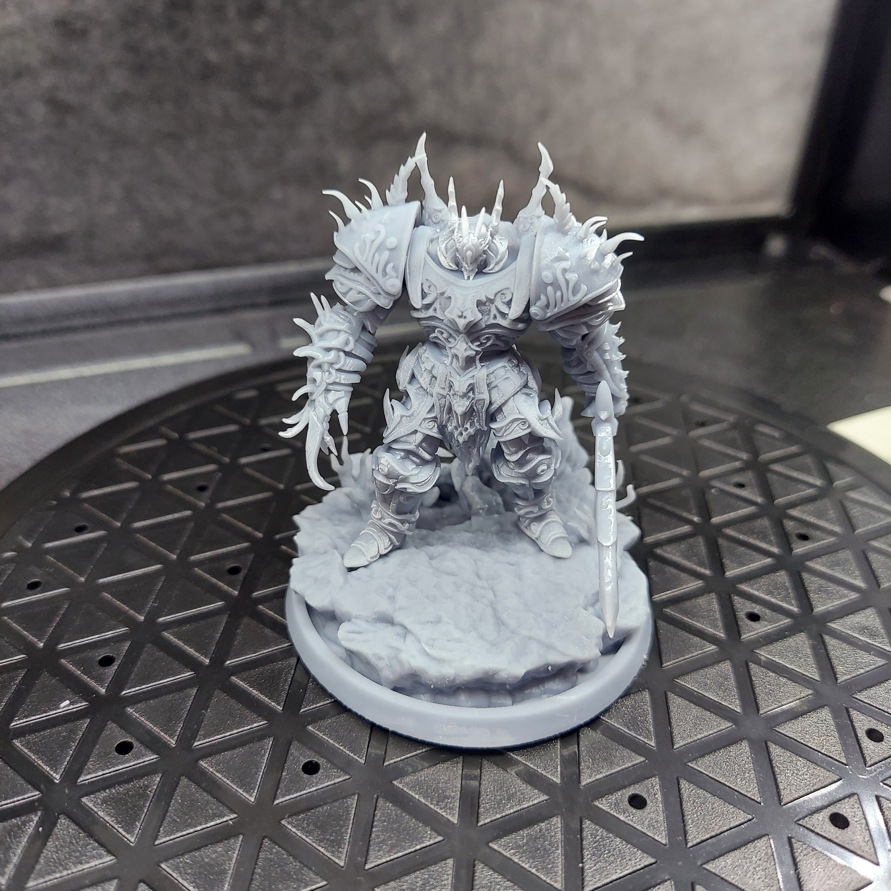 Stygion Juggernaut Dungeons and Dragons Miniature Dark Knight Corrupted ...