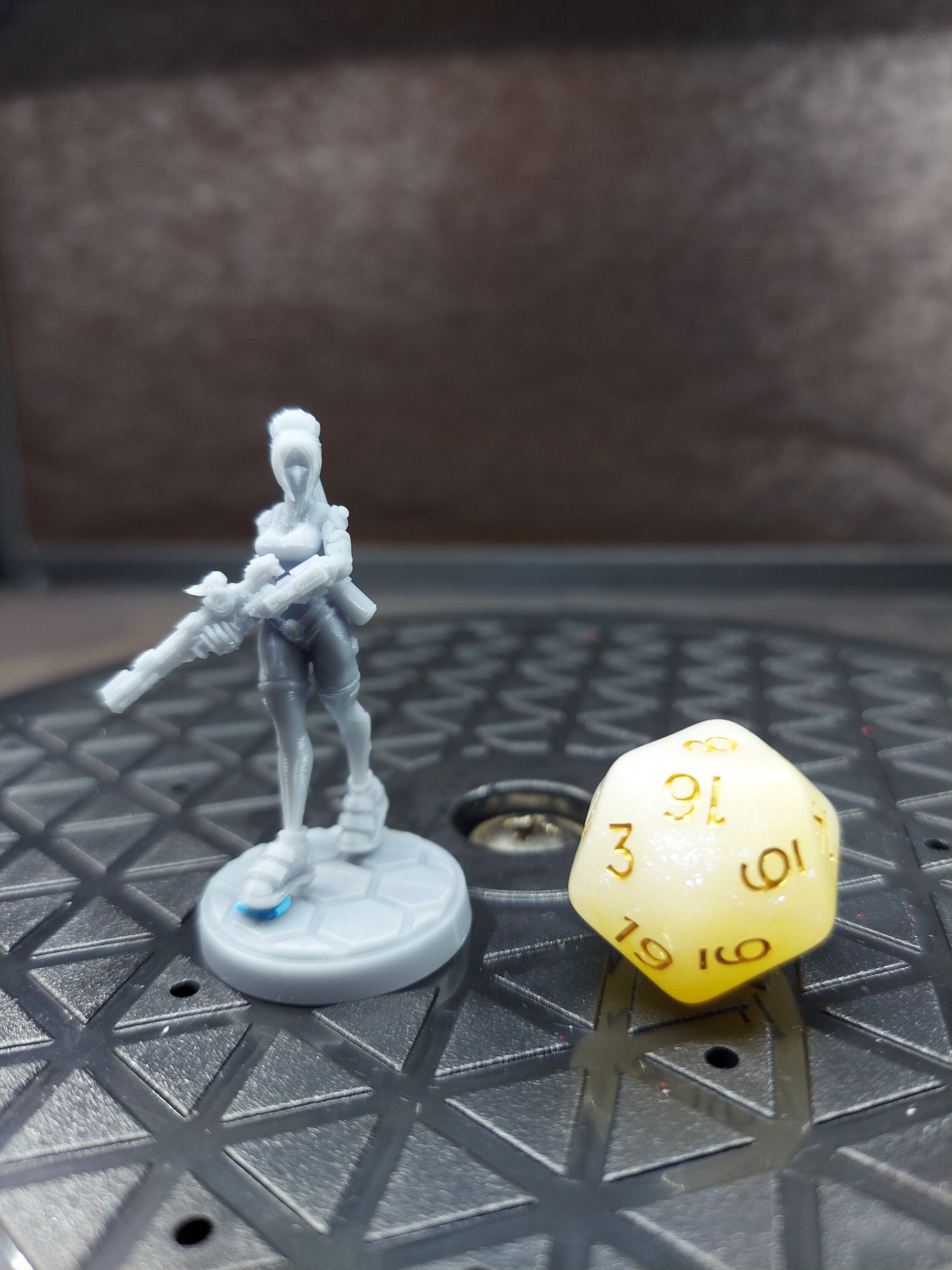 Female Cyberpunk Miniature for Dungeons and Dragons and Ttrpg - Etsy