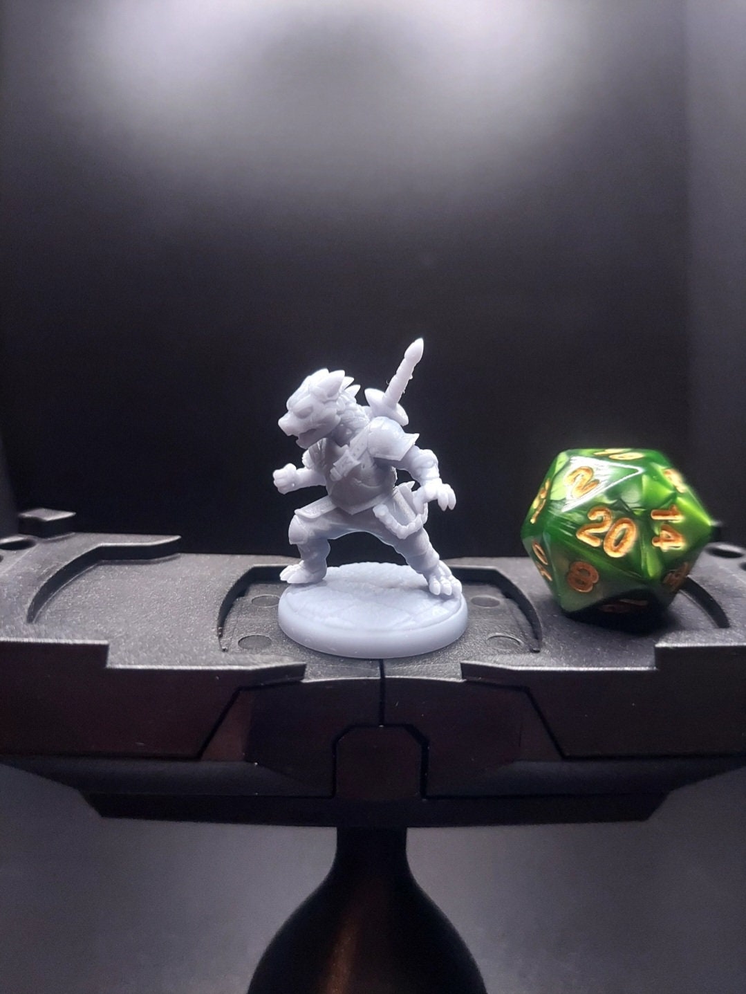 Dragonborn Miniature for Dungeons and Dragons Fighter - Etsy