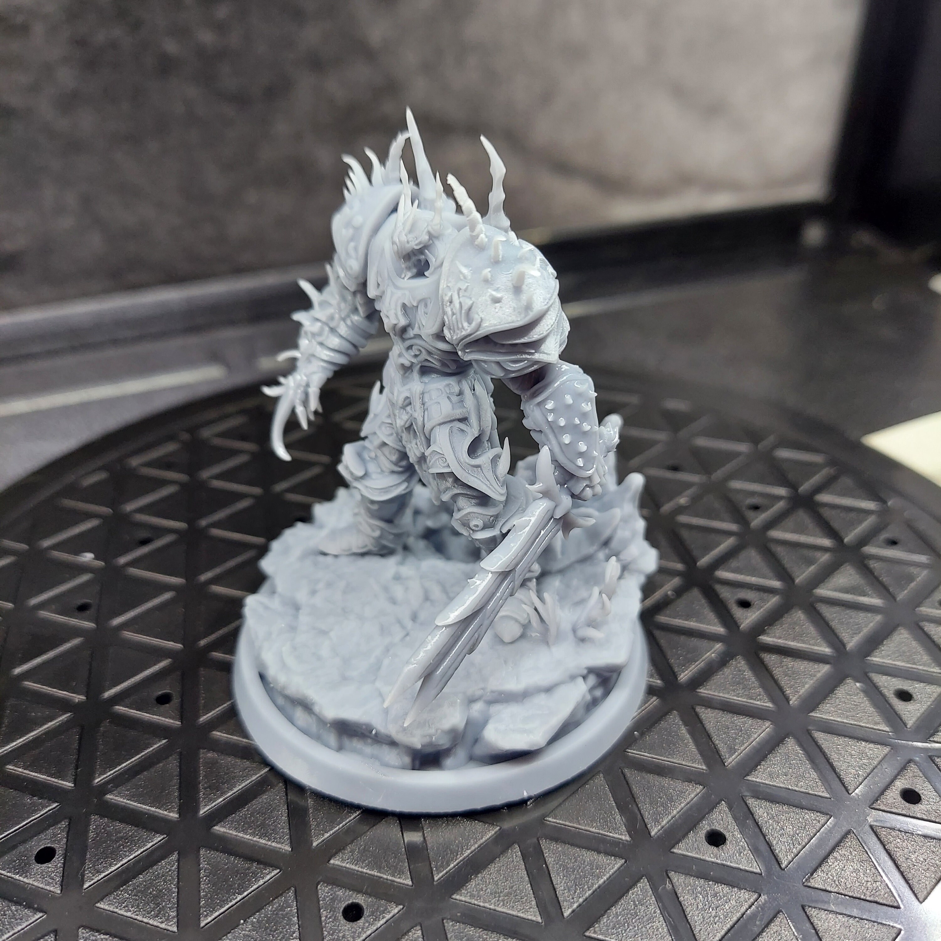 Stygion Juggernaut Dungeons and Dragons Miniature Dark Knight Corrupted ...