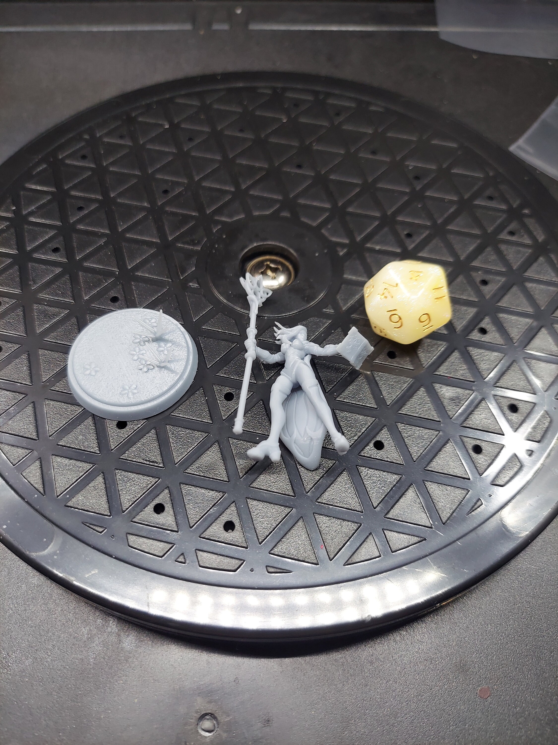 Female Elf Dungeons and Dragons Miniature for Ttrpgs Wind - Etsy