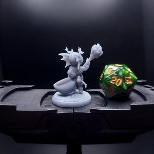 Axolotl Cleric Forest Animal Miniature Dungeons and Dragons 3D Resin ...
