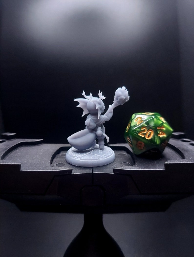 Axolotl Cleric Forest Animal Miniature Dungeons and Dragons - Etsy