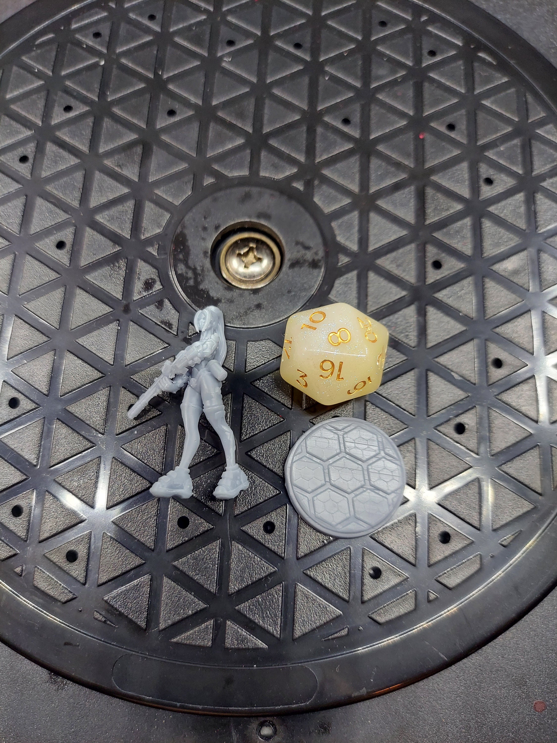 Female Cyberpunk Miniature for Dungeons and Dragons and Ttrpg - Etsy