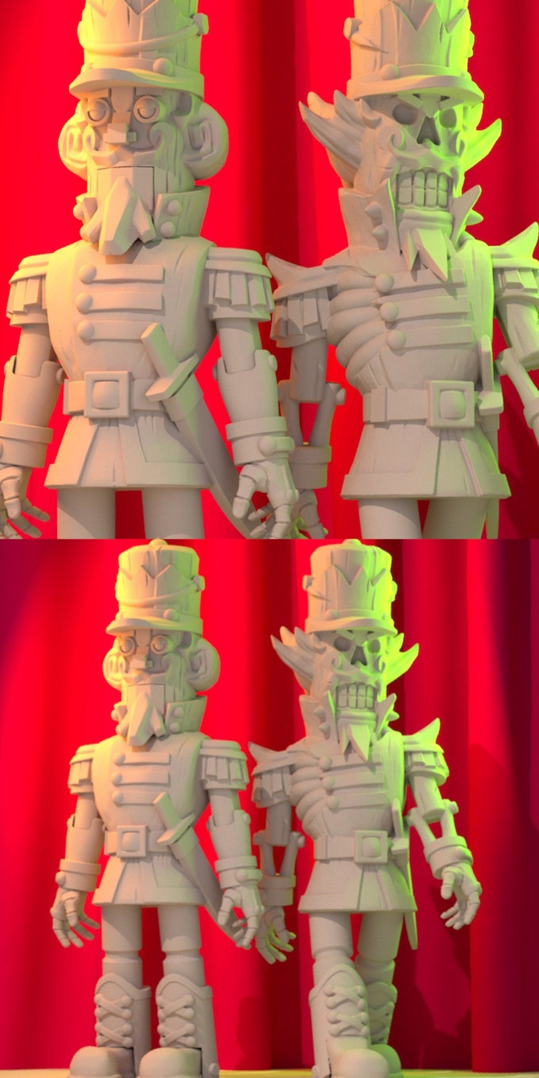 Nutcracker Dragon Dungeons and Dragons Miniature for Ttrpgs Tabletop ...