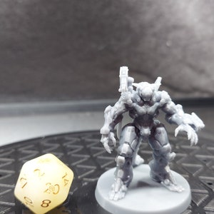 Cyborg Demon Cyberpunk Miniature for Ttrpg | Lord Ashnarnel | Cyberpunk ...