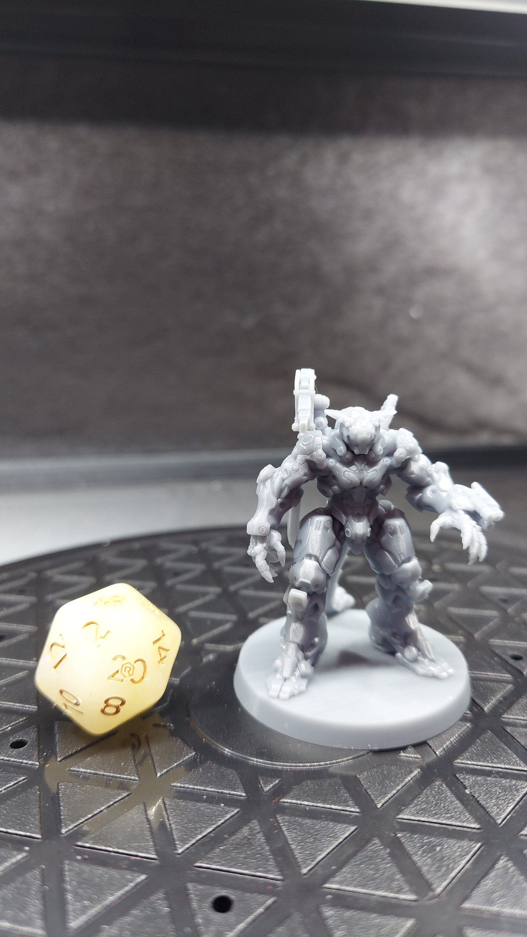 Cyborg Demon Cyberpunk Miniature for Ttrpg | Lord Ashnarnel | Cyberpunk ...