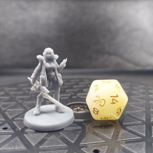 Cyberpunk Female Miniature for Ttrpg and Dungeons and Dragons ...