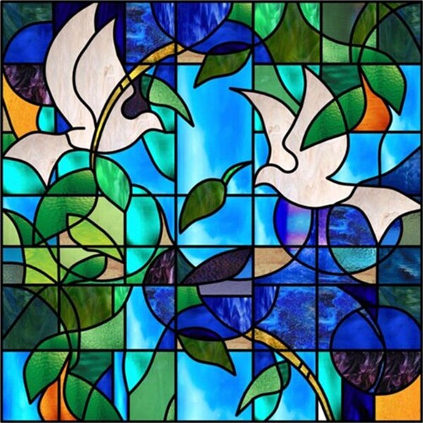 Shattered Glass Cross - Etsy