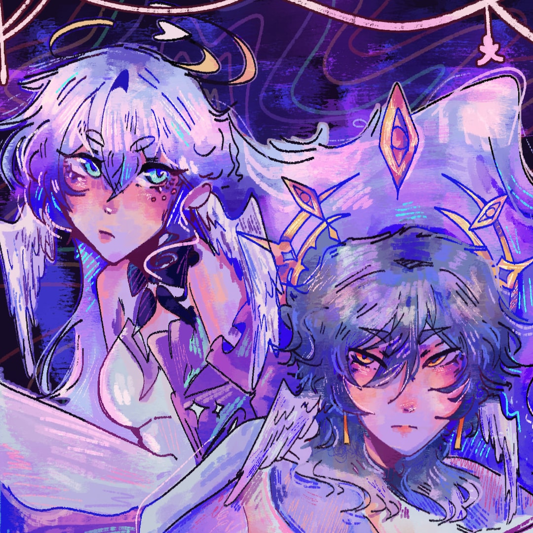 Honkai Star Rail Sunday & Robin Print | HSR Poster - Etsy