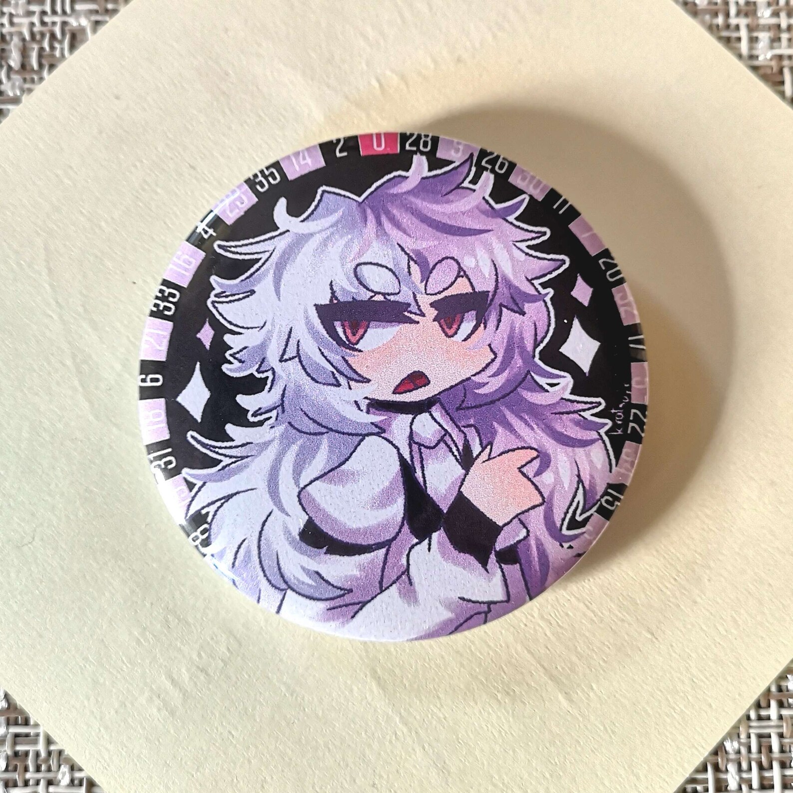 BSD Bungou Stray Dogs Pins - Sigma & Bram Stoker | Decay of the Angel ...
