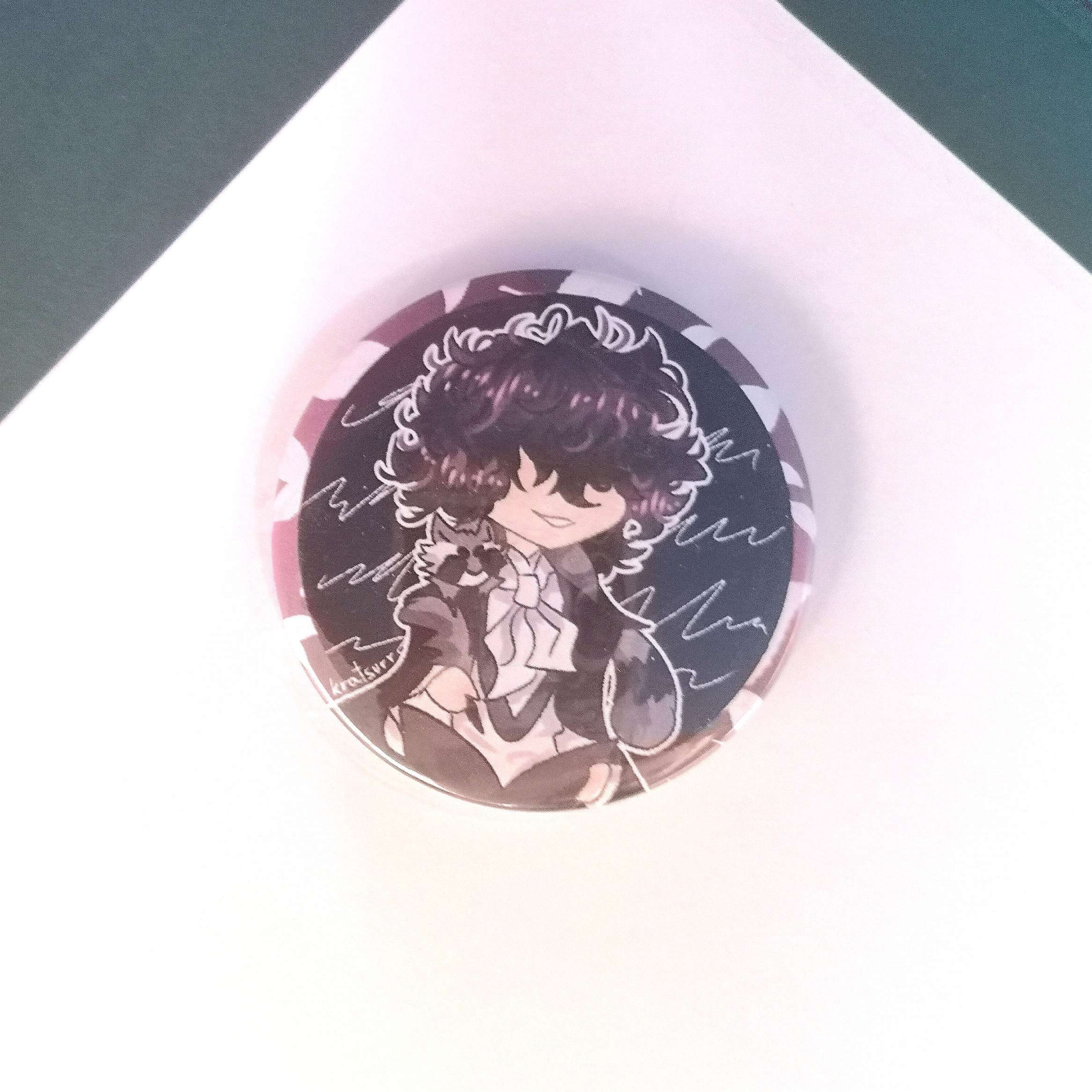 BSD Bungou Stray Dogs Pins Osamu Dazai Nakahara Chuuya - Etsy