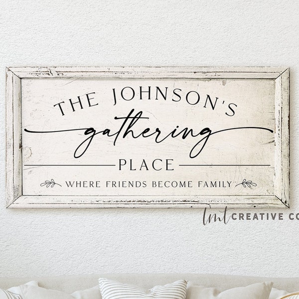 Gathering Room Sign - Etsy
