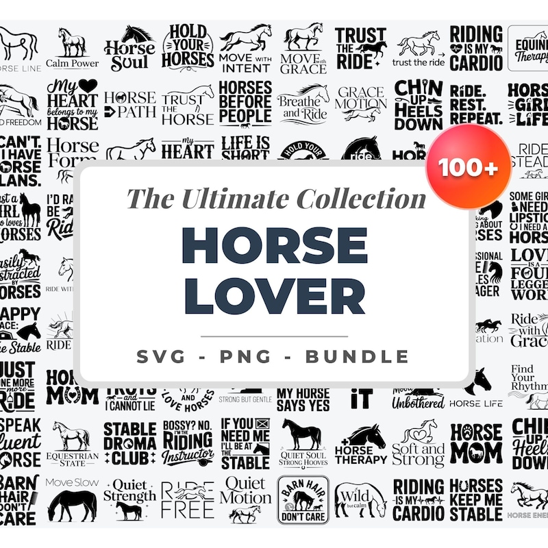 Horse Sayings Bundle - Etsy