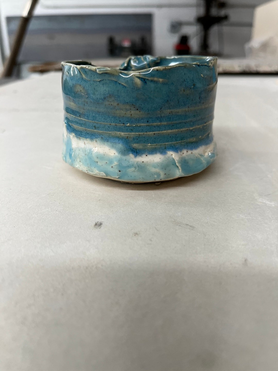 Small Ocean Waves Pot/planter - Etsy
