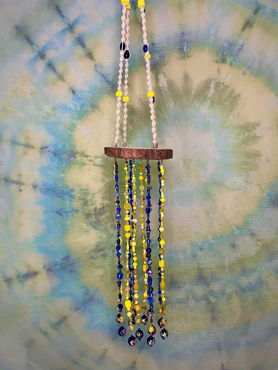 Porcelain Flowers Bohemian Suncatcher - Etsy