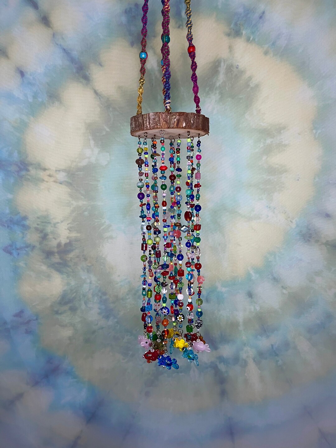 Glass Fish Bohemian Suncatcher - Etsy