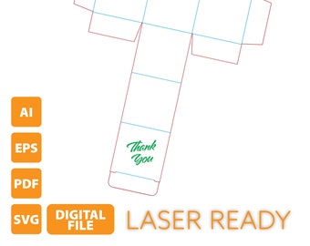 2x2 Inch Box Template - Etsy