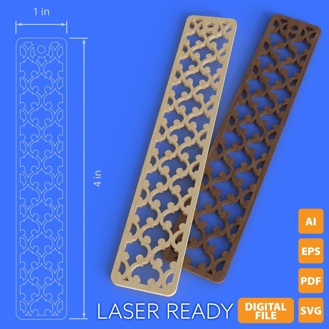 DIGITAL FILE Bookmarks V3 - Etsy